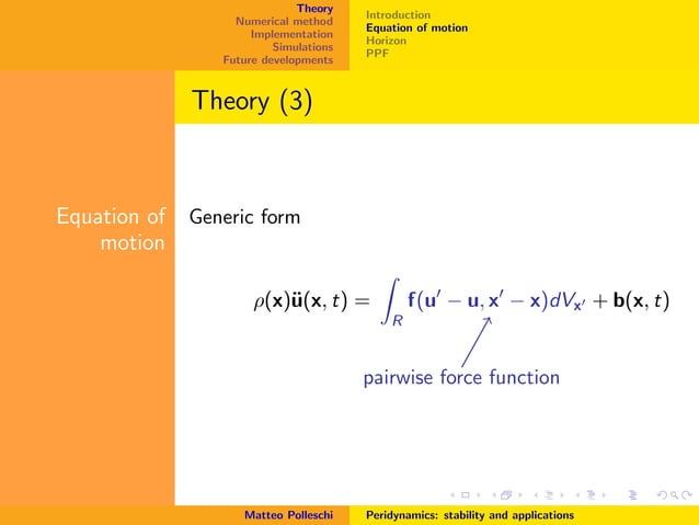 Mixed explicit-implicit peridynamic model | PDF