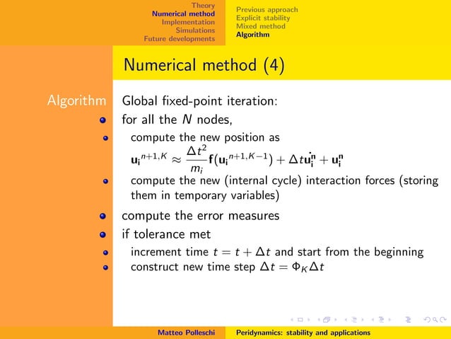 Mixed explicit-implicit peridynamic model | PDF