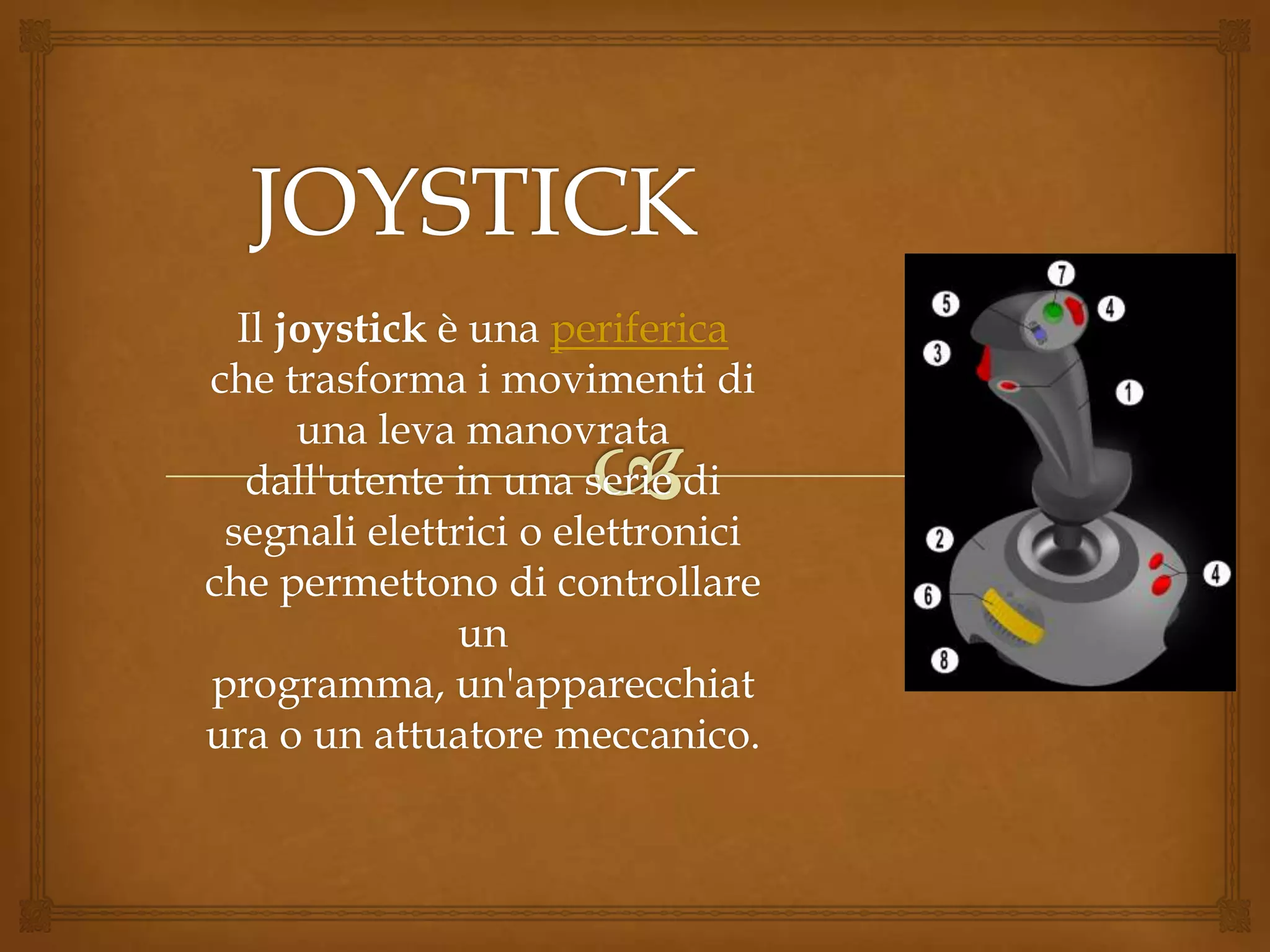 Periferiche input e output | PPTX