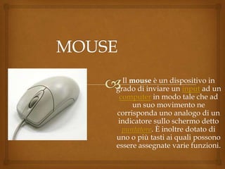 Periferiche input e output | PPTX