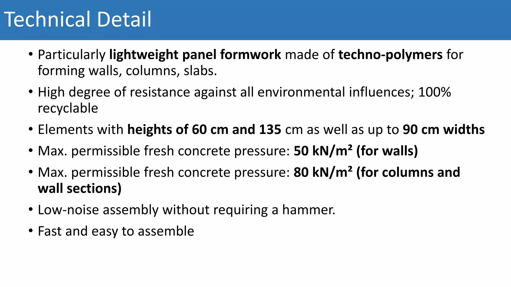 Advance Formwork System (PERI FORMWORK SYSTEM) | PPTX