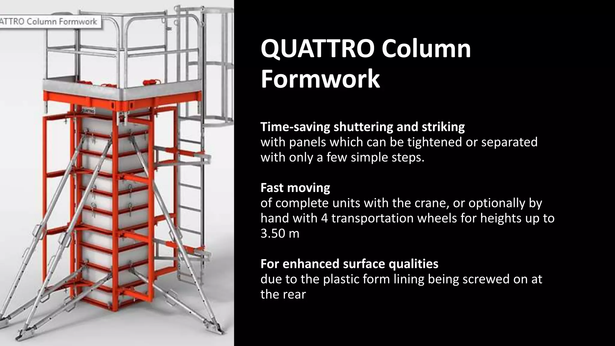 Advance Formwork System (PERI FORMWORK SYSTEM) | PPTX