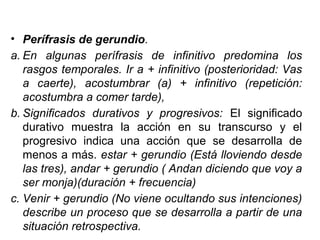 Perifrases verbales | PPT