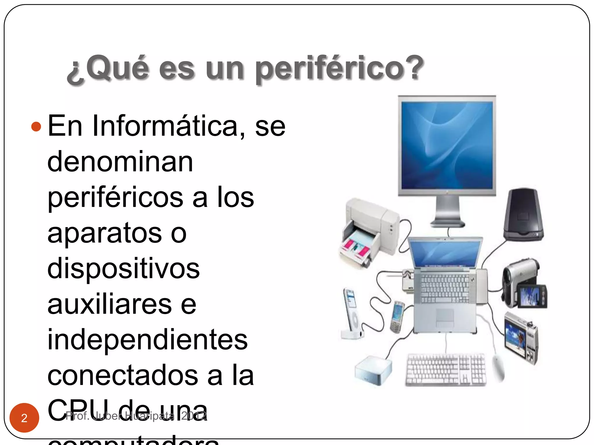 Periféricos de una pc | PPTX | Computer Peripherals | Computing