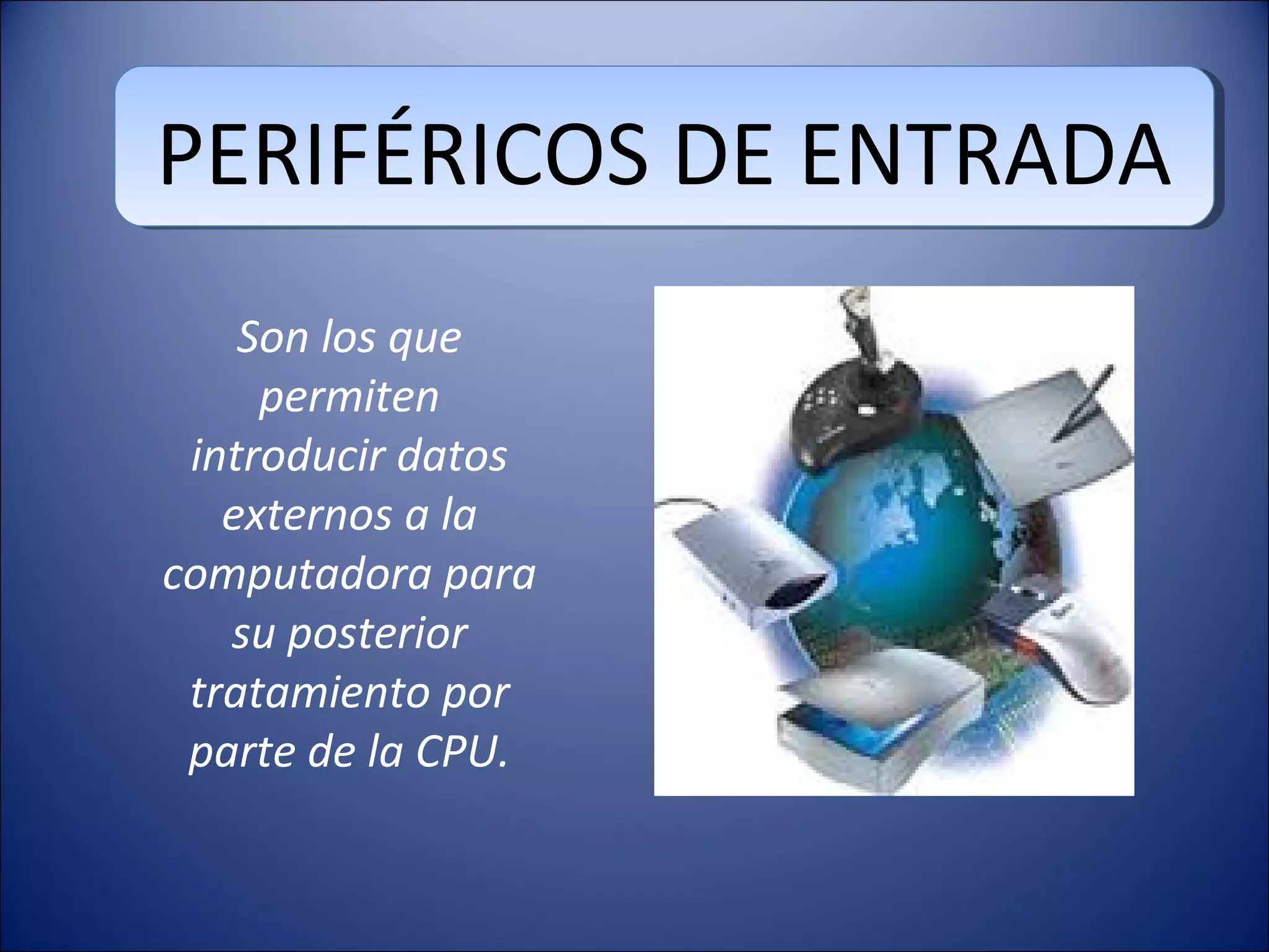 Periféricos y tipos de periféricos | PPT