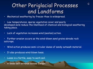 Periglacial Processes | PPT | Geography | Science