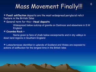 Periglacial Processes | PPT | Geography | Science