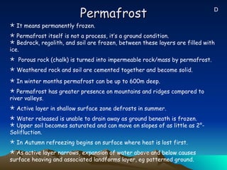 Periglacial Processes | PPT