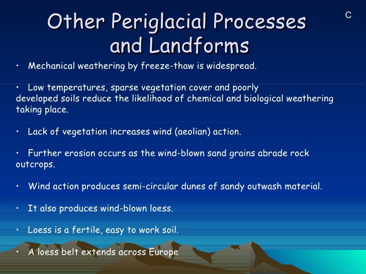Periglacial Processes