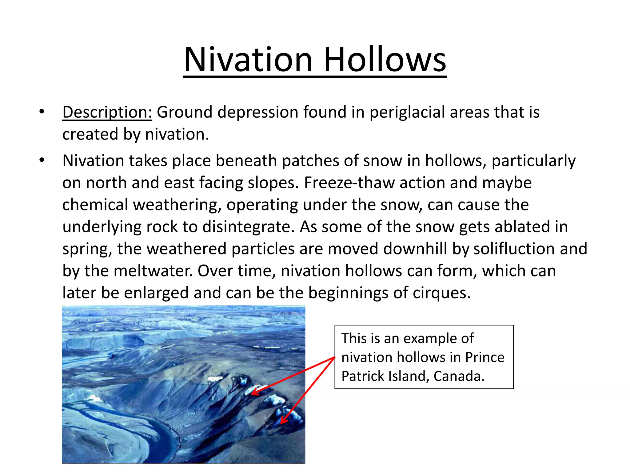 Periglacial landforms-processes, formation | PPTX