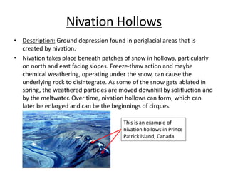 Periglacial landforms-processes, formation | PPTX