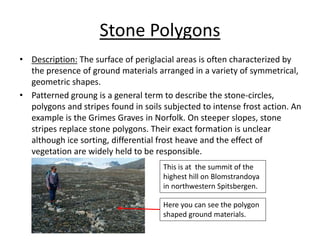 Periglacial landforms-processes, formation | PPTX