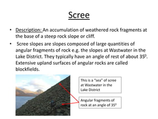 Periglacial landforms-processes, formation | PPTX