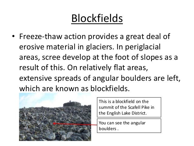 Periglacial landforms-processes, formation