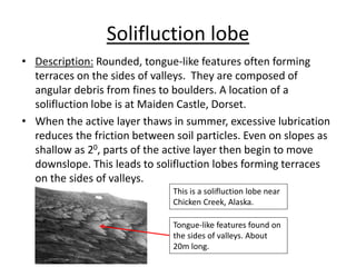 Periglacial Landforms: an in-depth study | PPTX
