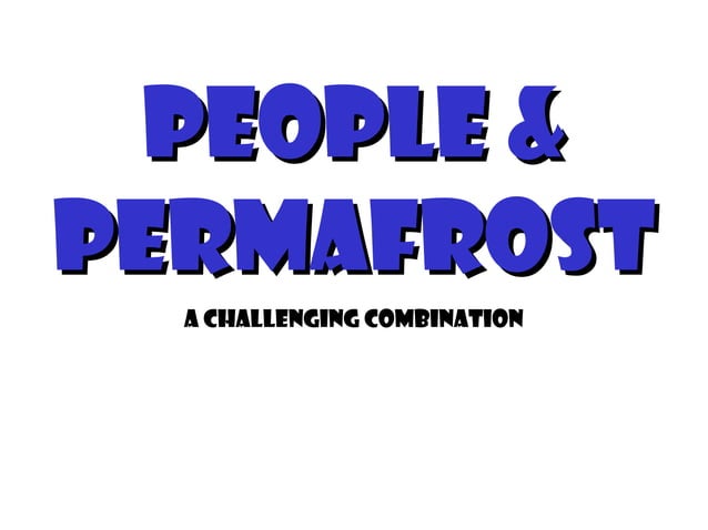 Periglacial processes and features | PPT