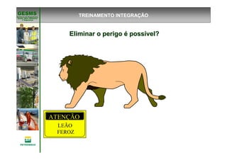 Diferenças entre Perigo x Risco | PPT