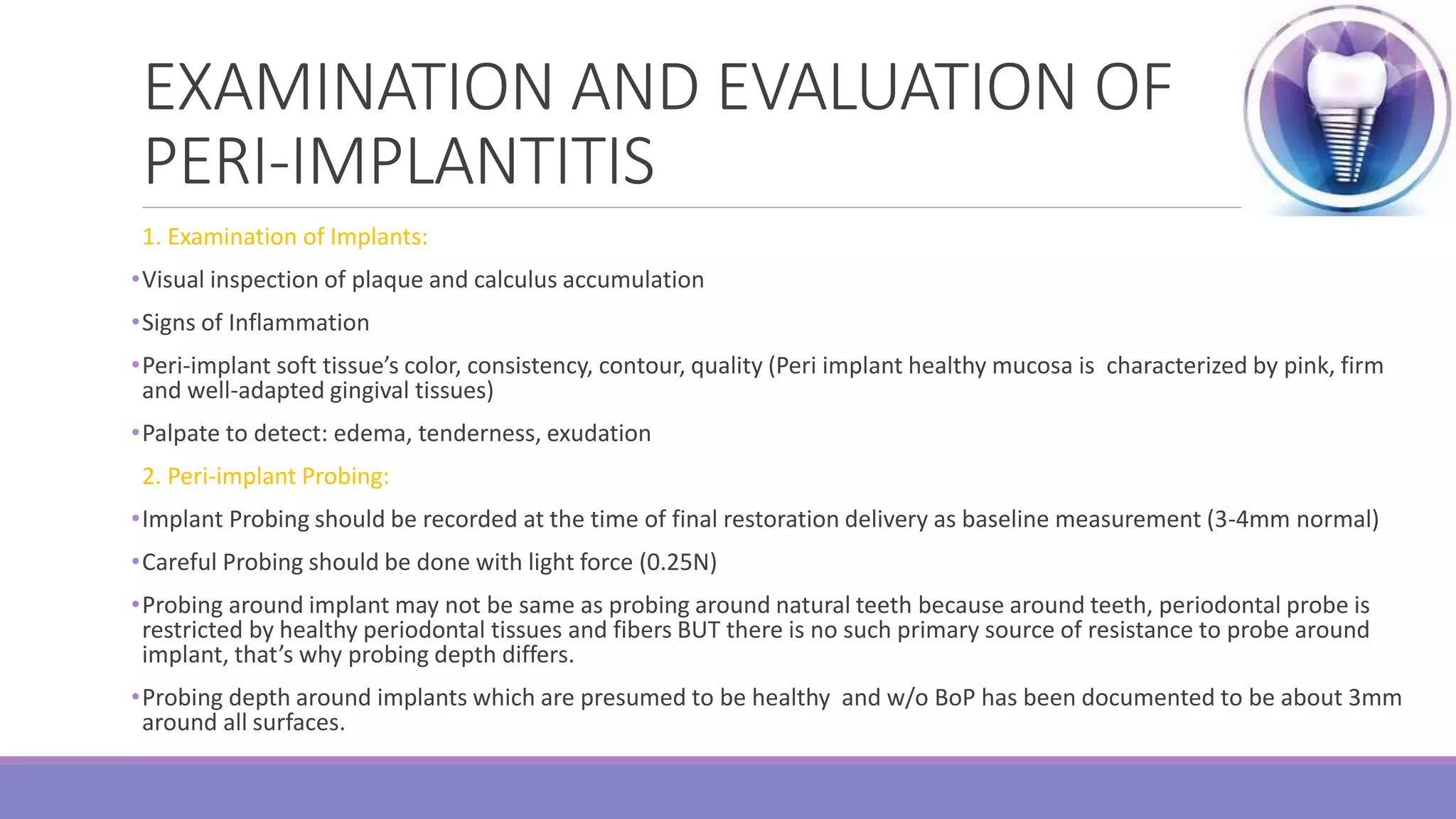 Periimplantitis | PPTX