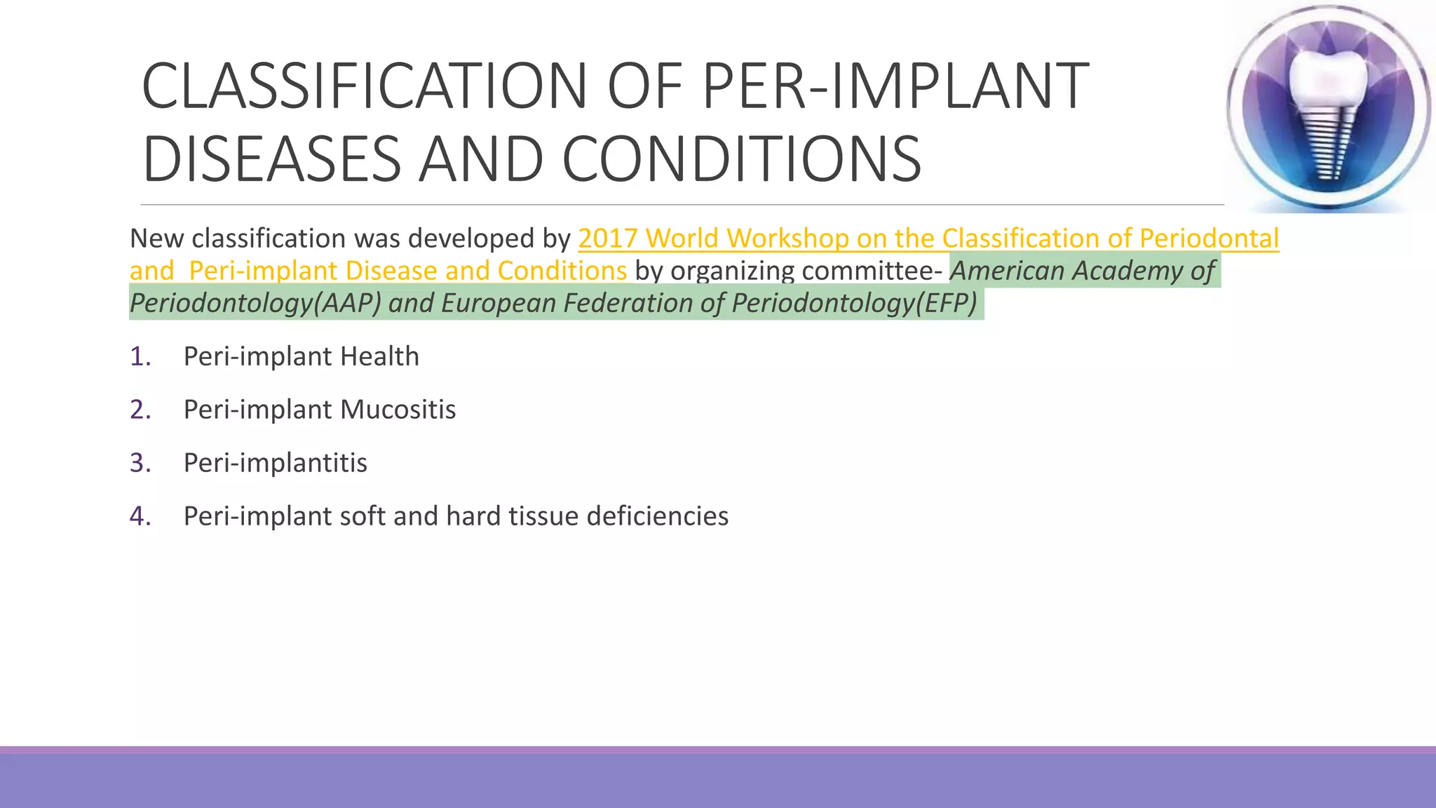 Periimplantitis | PPTX