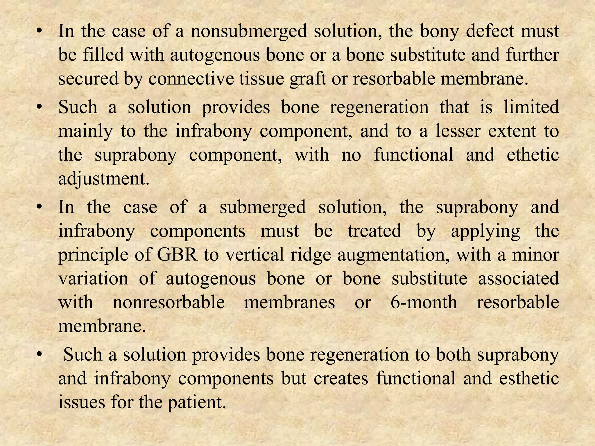 Peri implantitis treatment with regenerative approach | PPTX