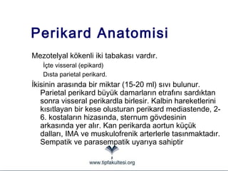 Perikardit(fazlası için www.tipfakultesi.org) | PPT