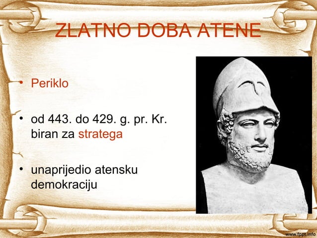 Periklovo doba i peloponeski rat | PPT