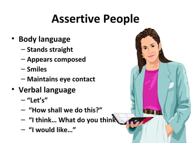 Perilaku asertif dalam manajemen | PPT