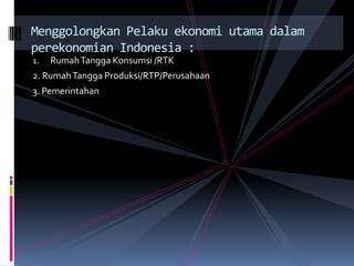 Perilaku ekonomi | PPTX
