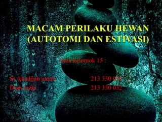 Perilaku Hewan | PPTX