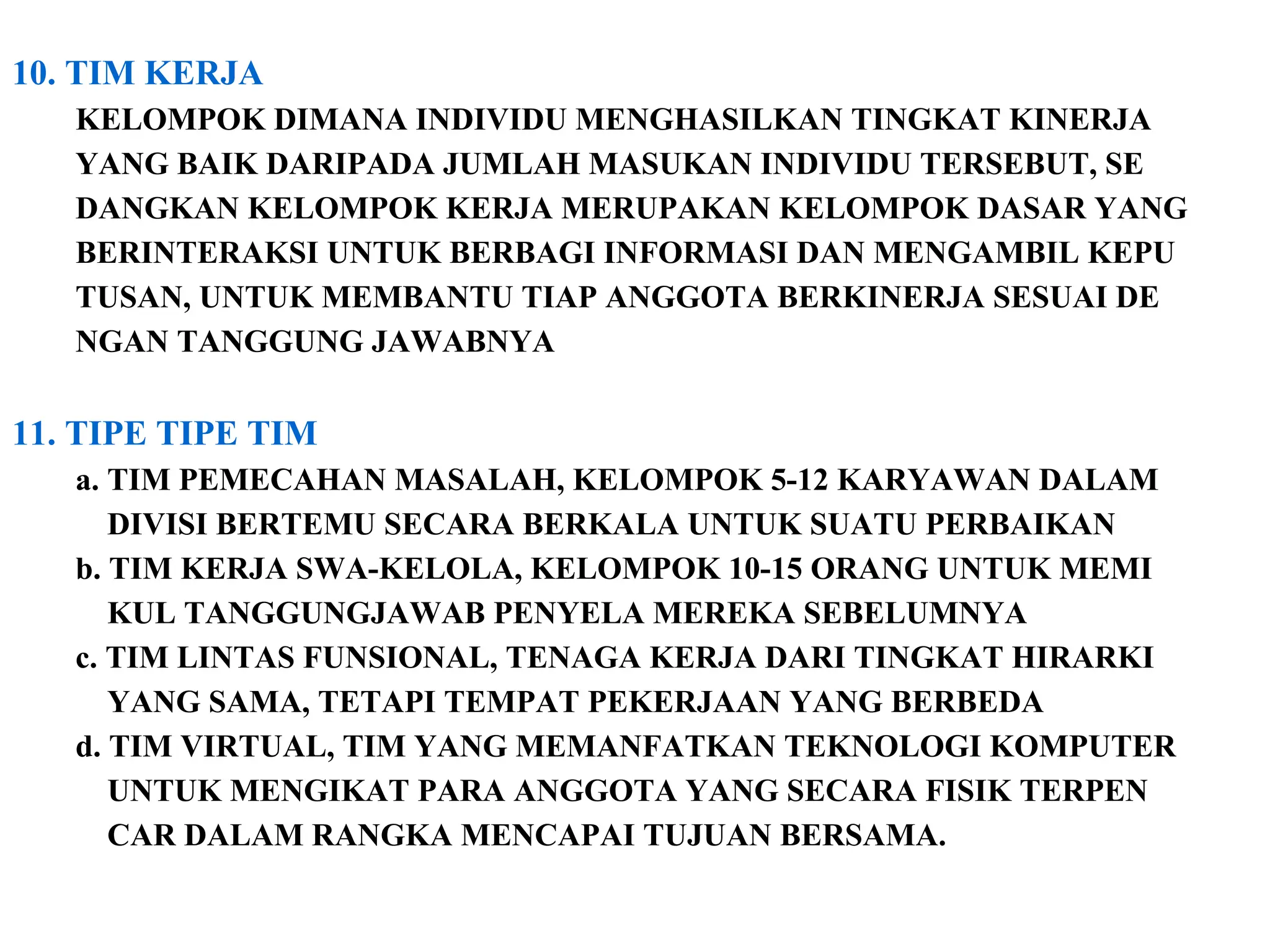 PERILAKU KELOMPOK DAN TIM KERJA DALAM MASYARAKAT | PDF