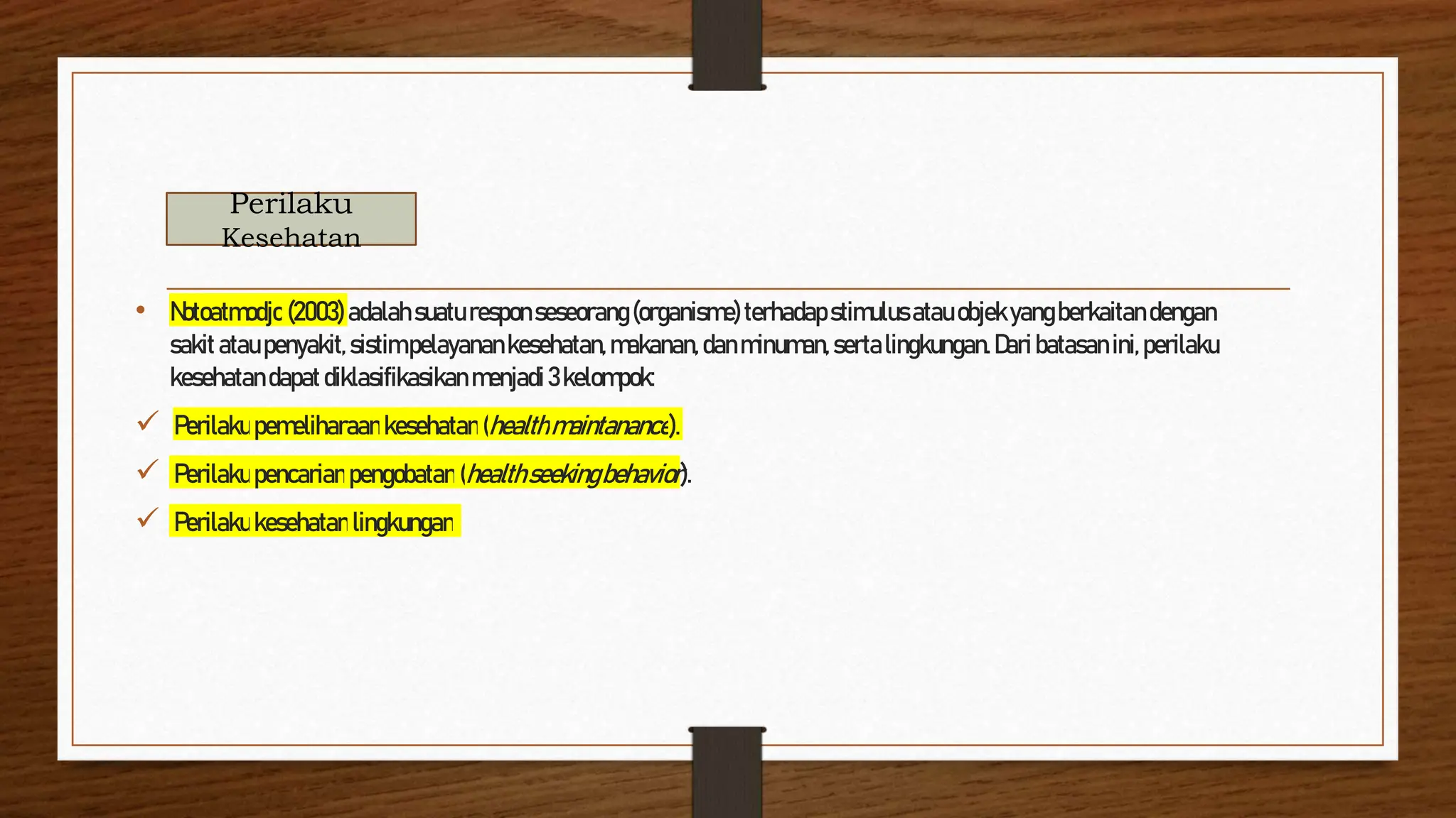 PERILAKU KESEHATAN .pptx