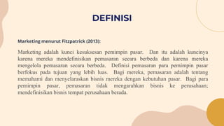 Perilaku konsumen dan marketing | PPTX