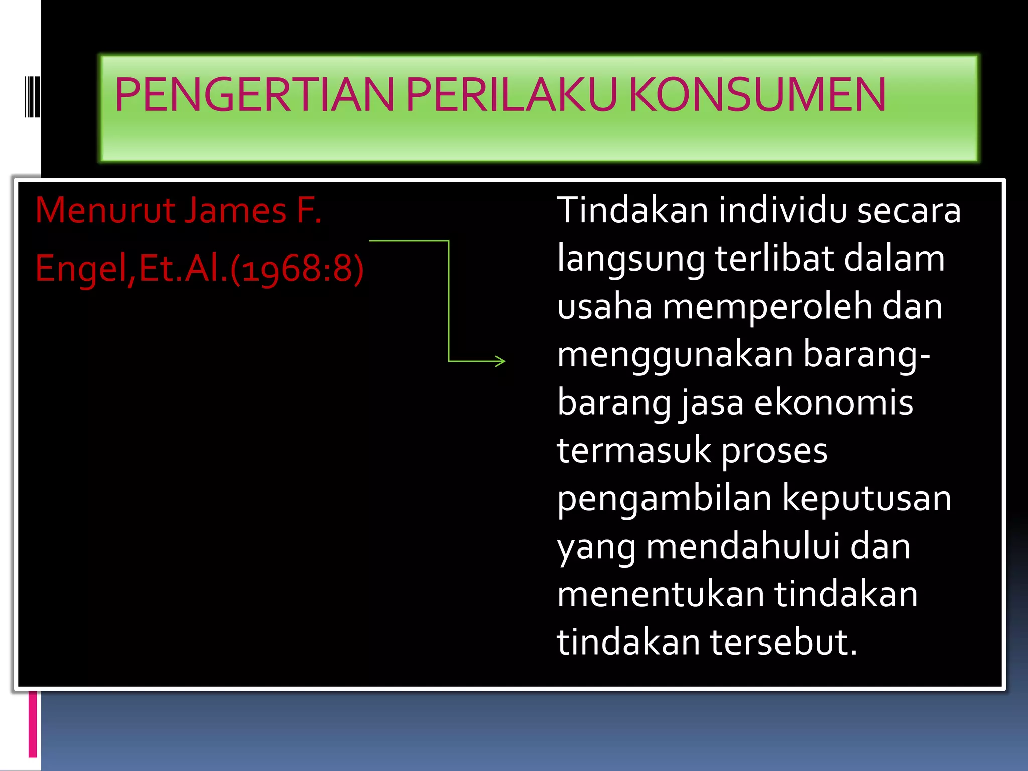 Perilaku konsumen | PPTX
