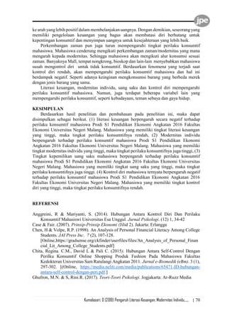 Perilaku konsumtif | PDF