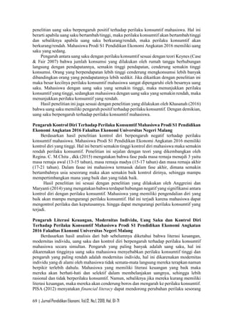 Perilaku konsumtif | PDF