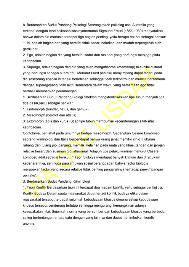 Perilaku menyimpang | PDF