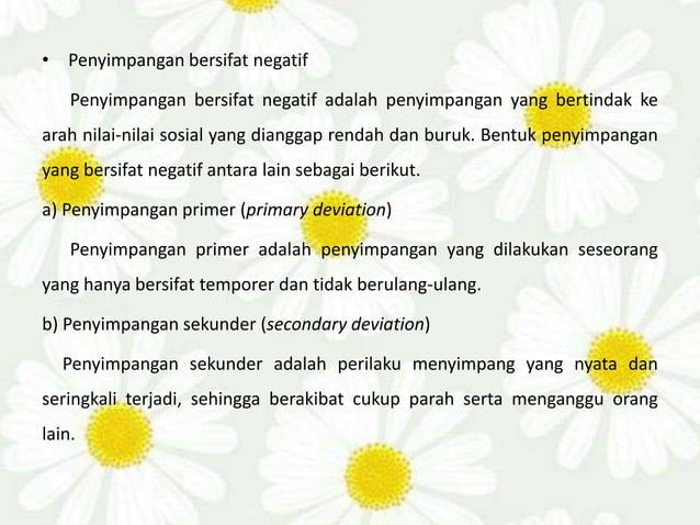 Perilaku menyimpang | PPTX
