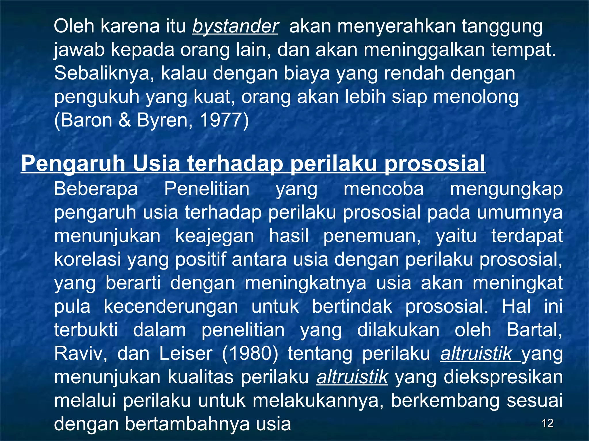 Perilaku prososial | PPT