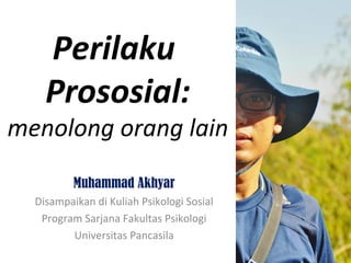 Perilaku Prososial | PPT