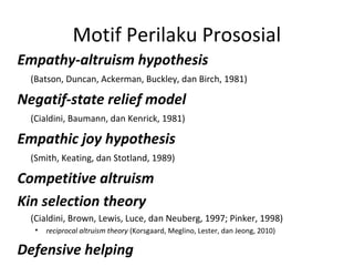 Perilaku Prososial | PPT
