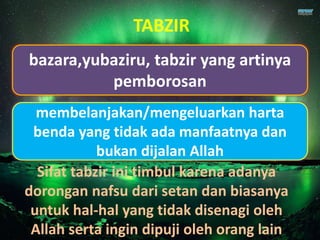 Perilaku tercela | PPTX