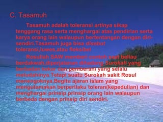 Qanaah dan Tasamuh | PPT