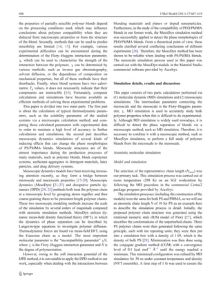 Tutorial Mesodyn | PDF