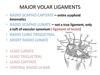 Perilunate dislocation, carpal injuries | PPTX