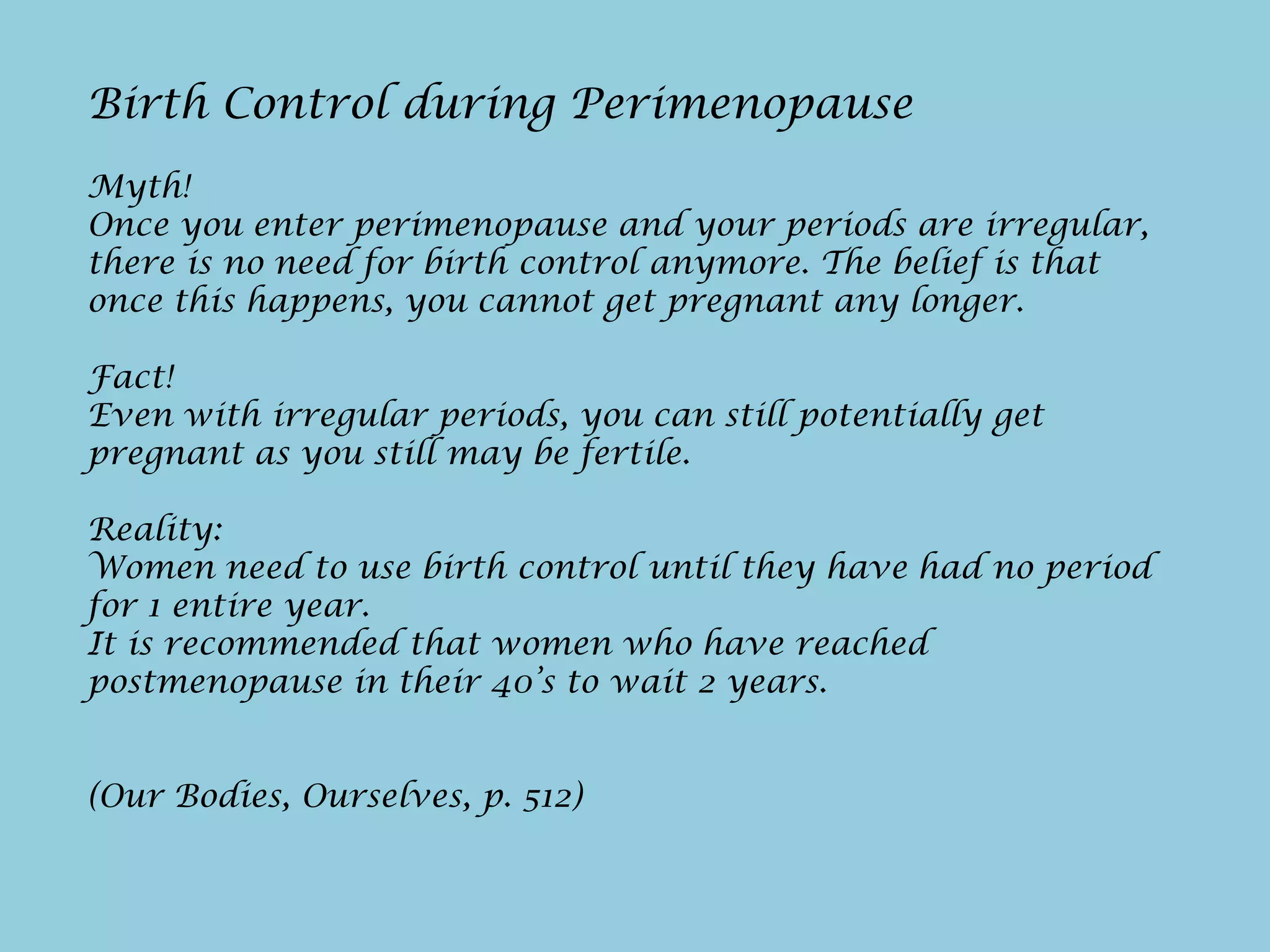 Perimenopause and menopause | PPTX