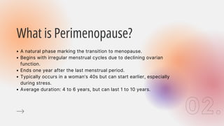 Perimenopause Webinar with Leisa Blanch. | PPT