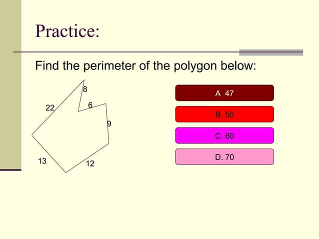Perimeter | PPT | Physics | Science
