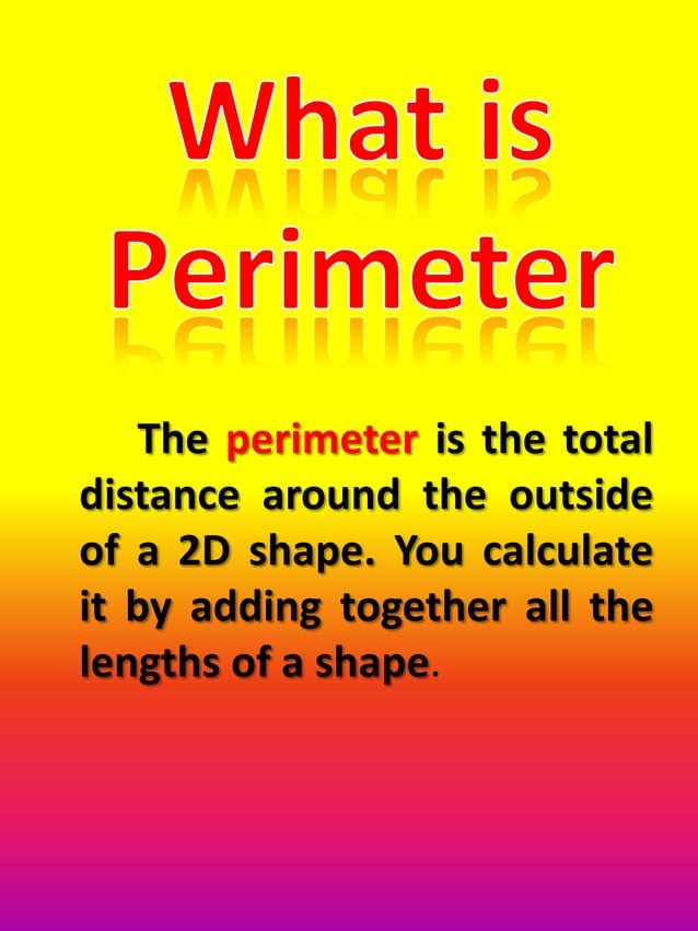 Perimeter | PDF