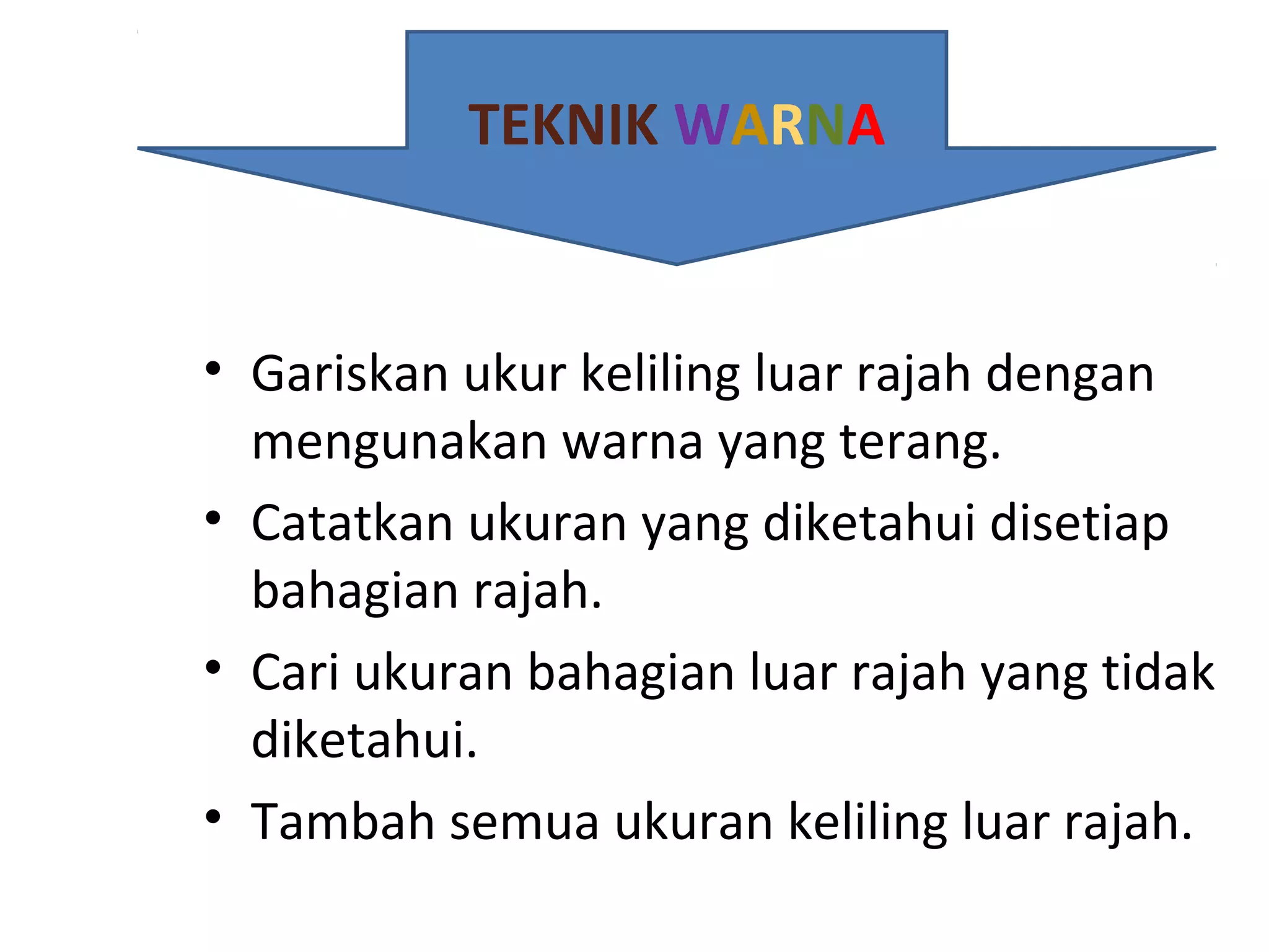 Teknik pengajaran maths: Perimeter | PPT