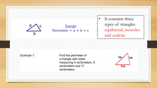 Perimeter | PPTX | Physics | Science